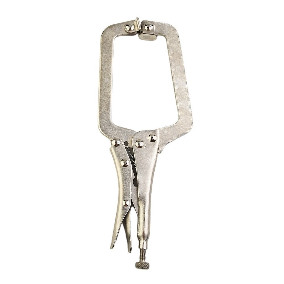 9 C Clamp Grip Locking Mole Pliers Wrench 125MM Welding Metal Work ...