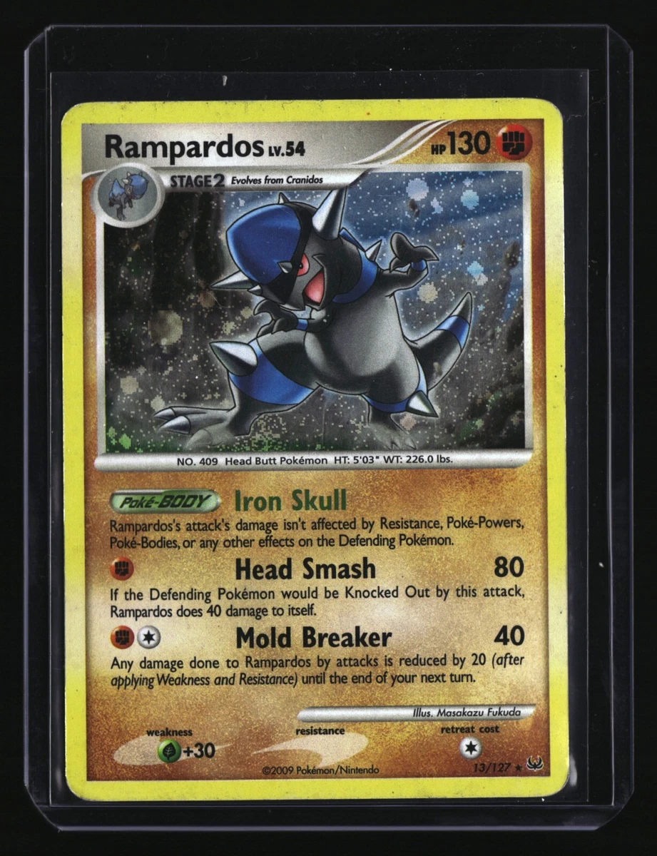 Pokemon Rampardos Card