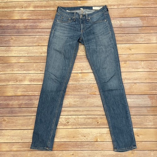Rag & Bone Size 27 Skinny Jeans Prescott Medium Wash | eBay