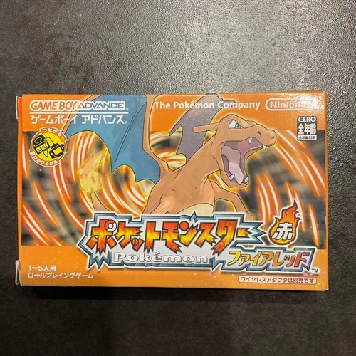 Pokemon Fire Red GBA Japanese Nintendo Gameboy Advance | eBay
