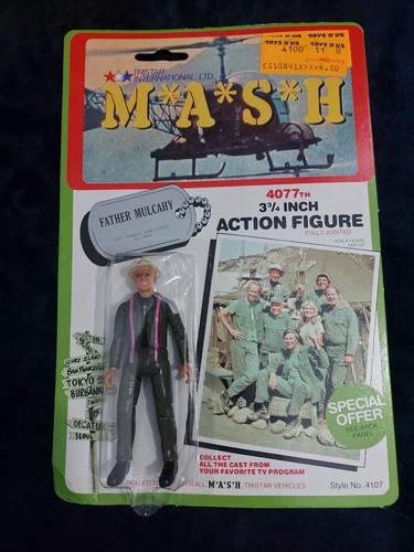 MASH Father Mulcahy Action Figure 3.75 inch 1982 MOC | eBay