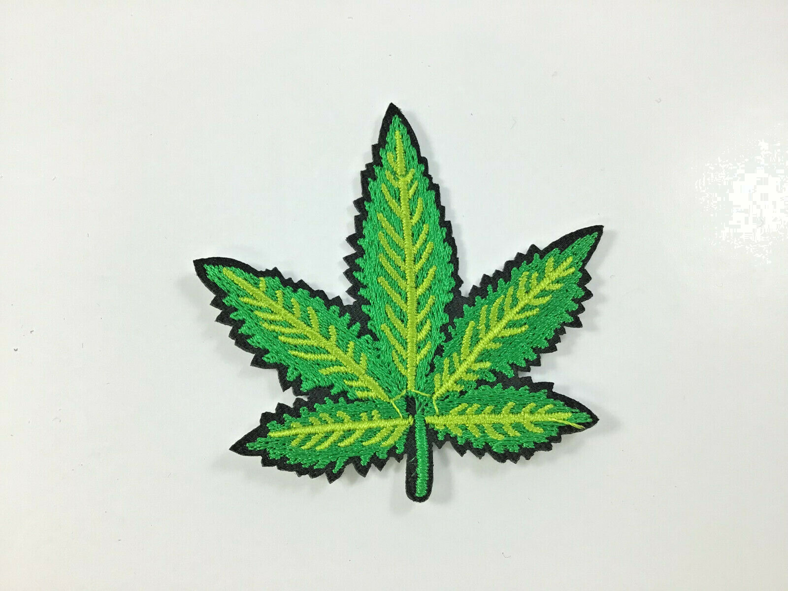 Marijuana Leaf ~ Pot Patch ~ Embroidered Iron On Patch | eBay