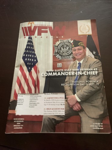 VFW Magazine September 2023 Issue Label Cut Out | eBay