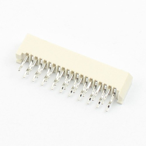 10Pcs FPC FFC 1mm 1.0mm Pitch 20 Pin Dual Contact Straight Ribbon Flat ...