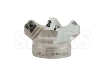 Shars CNC 2" 45° Indexable Face Mill SEHT 1204 Insert 4 Flutes New P ...