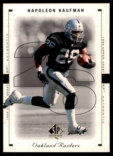 1999 SP AUTHENTIC NAPOLEON KAUFMAN OAKLAND RAIDERS #63 | eBay