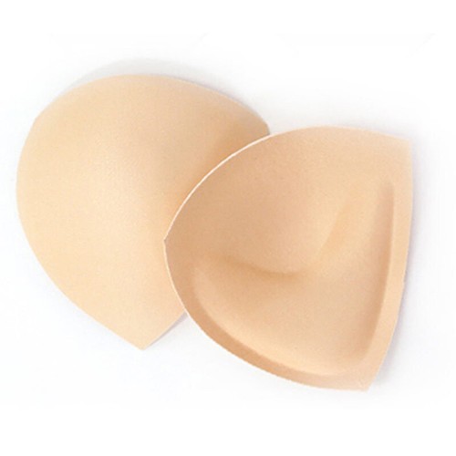 1pairs Sexy Women's Sponge Push Up Bra Pads Swimsuit Pad Invisible Bra ...