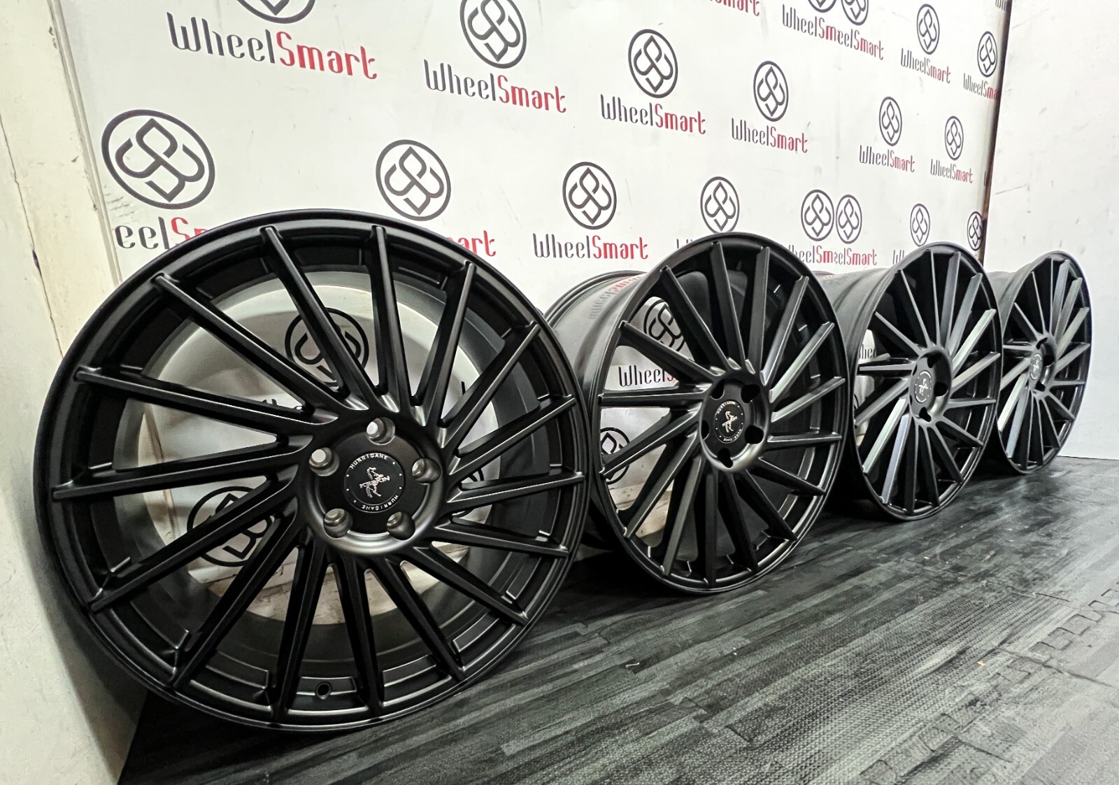 NEW 21" KESKIN KT17 HURRICANE ALLOYS - 5 x 120 SATIN BLACK- RANGE ROVER ...