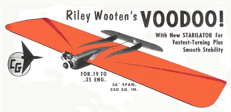 Model Airplane Plans (UC): Voodoo 36" Combat for .19-.36 Engine by ...