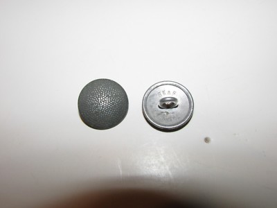 e0107 Original WW2 German Military Tunic Button Field Gray Painted R18F ...