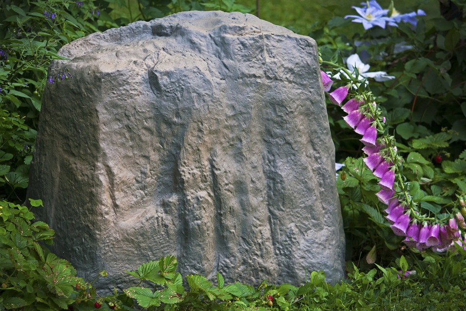 Large Granite Outdoor Landscape Rock Cover Natural Decorative Garden ...