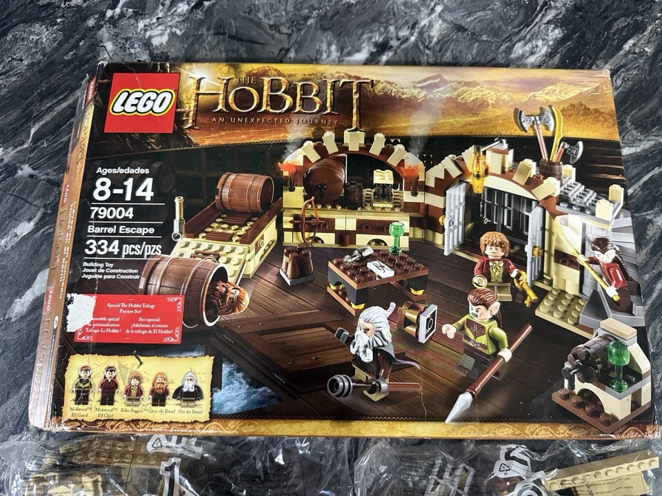 Lego 79004 The Hobbit An Unexpected Journey: Barrel Escape, 334 Pcs ...