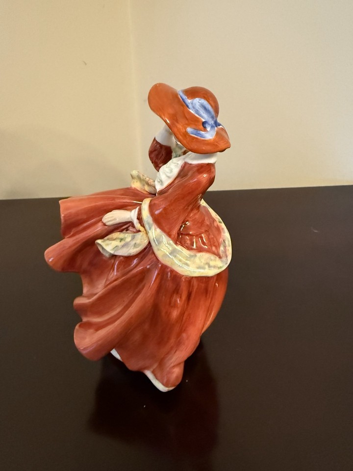 A Royal Doulton & Co fine bone china figure female lady period figure ...