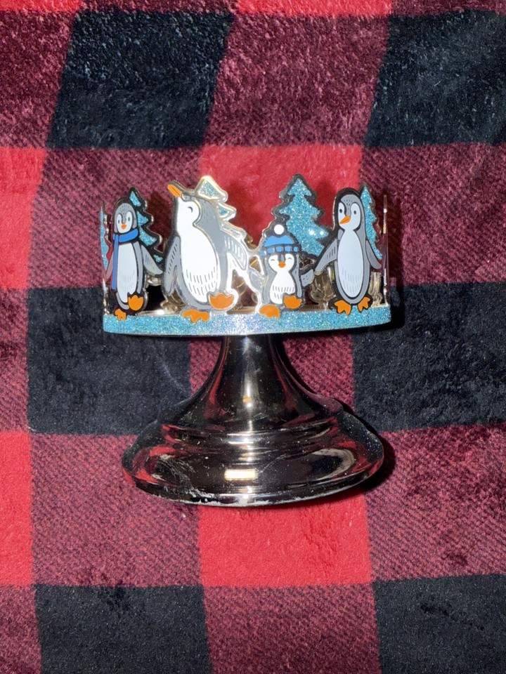 Bath & Body Works Penguin 3-Wick Candle Holder – Holiday Christmas ...