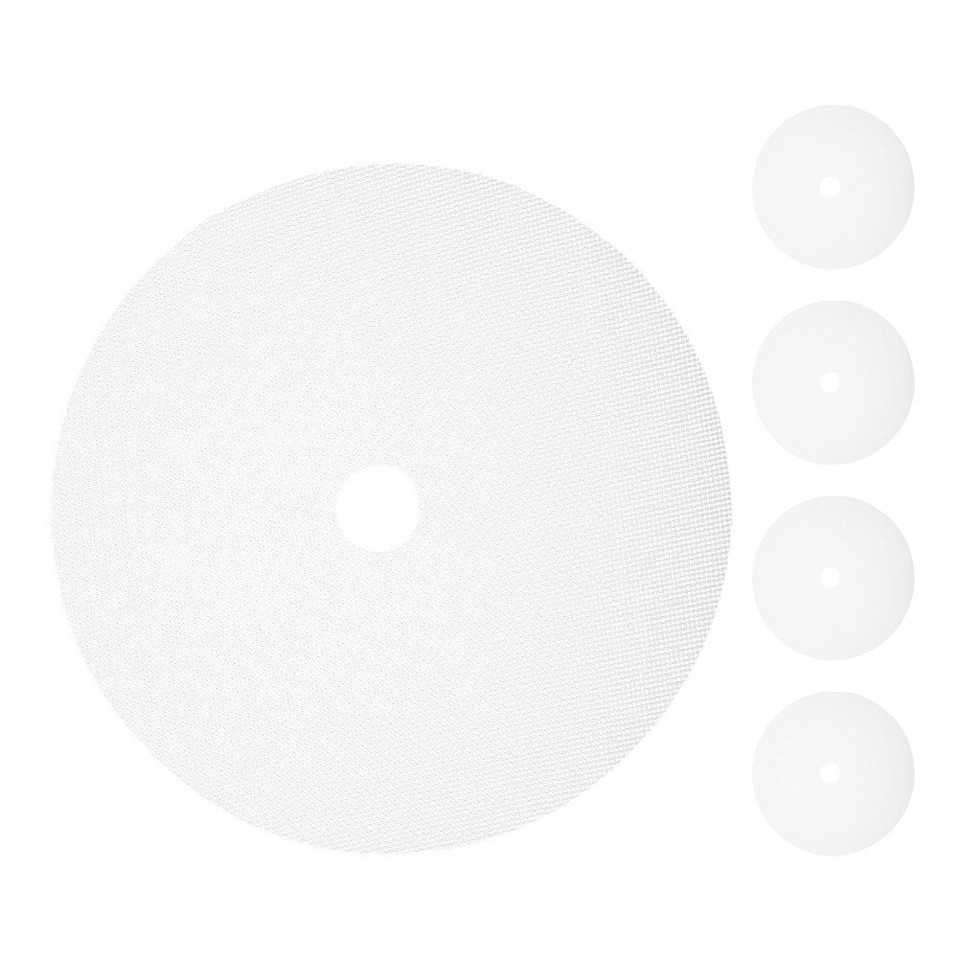 5pcs Dehydrator Sheets Round Food Dryer Mats Dehydrator Silicone Pads ...
