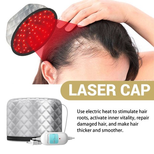 Adjustable Steam Caps 2 Mode Head Massage Cap Portable Thermal Hat Hair ...