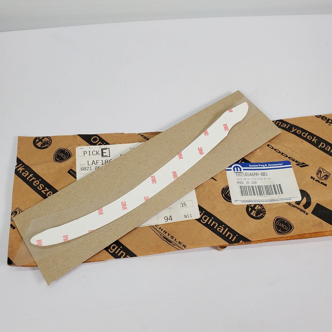 Fender Protection Film-SLT, VIN: T Mopar 68210546AA for sale online | eBay