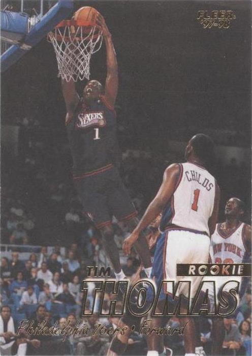 1997-98 Fleer - Tim Thomas #202 (RC) for sale online | eBay
