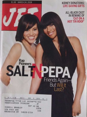 Jet Magazine Salt N Pepa Rap Pioneers March 24, 2008 090417nonrh | eBay