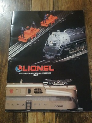 Vintage Catalog Lionel Trains 1987 Electric Trains And Accessories | eBay