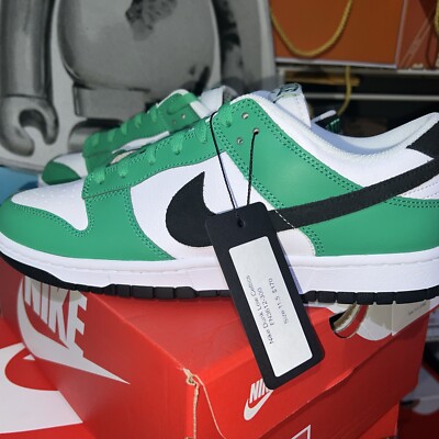 Nike Men's Dunk Low FN3612-300 Celtics edition NBA Champions | eBay