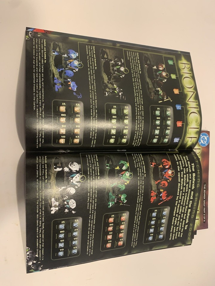 DC Lego 2002 Bionicle Comic Books Set Of 5 (issues 4, 5, 7, 8, 9) | eBay