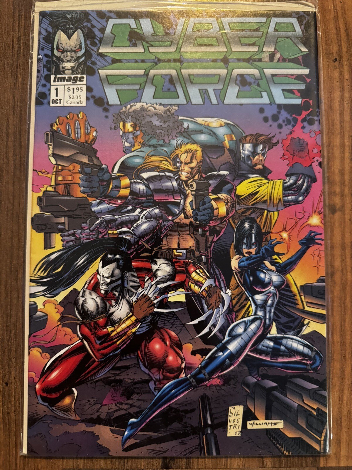 CYBER FORCE #1 (MARC SILVESTRI COVER/ART)(1993) COMIC BOOK ~ Image ...