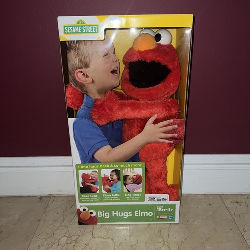 Big Hugs Elmo Sesame Street Sings & Talks 22” New | eBay