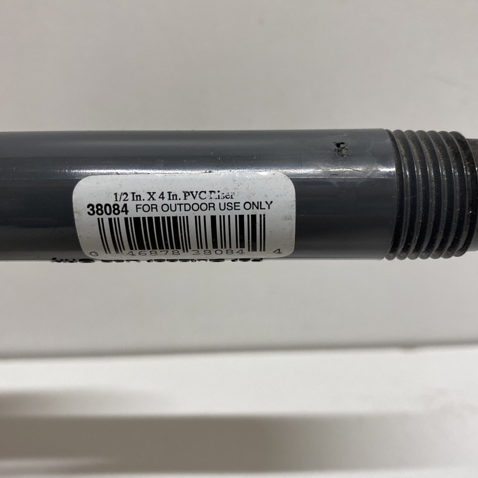 4 Pack Orbit 38084 Molded Gray Outdoor Schedule 80 Tapered PVC Riser 1/ ...