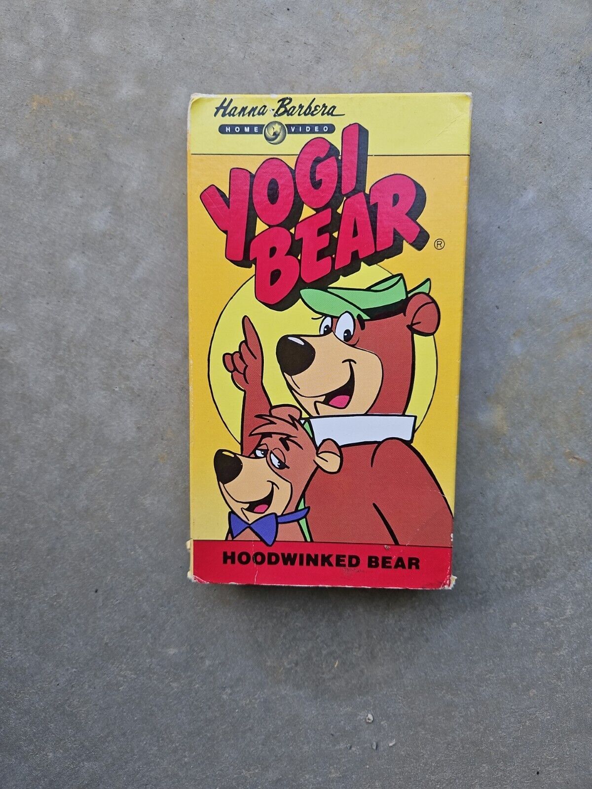 HTF Yogi Bear VHS Retro Hoodwinked Bear Hannah Barbera Cartoon 1997 | eBay