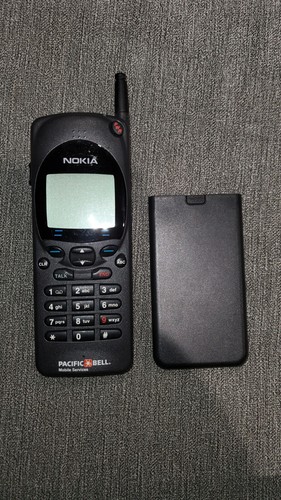 Genuine Vintage Nokia (2190E) Aerial Bar Style Cell Phone Pacific Bell ...