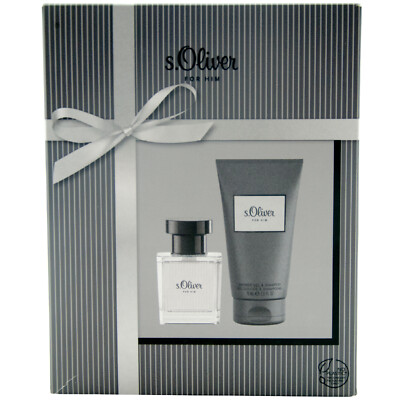 S.oliver for Him Gift Set 2023 1 x 30ml Eau de Toilette + 75ml Shower ...