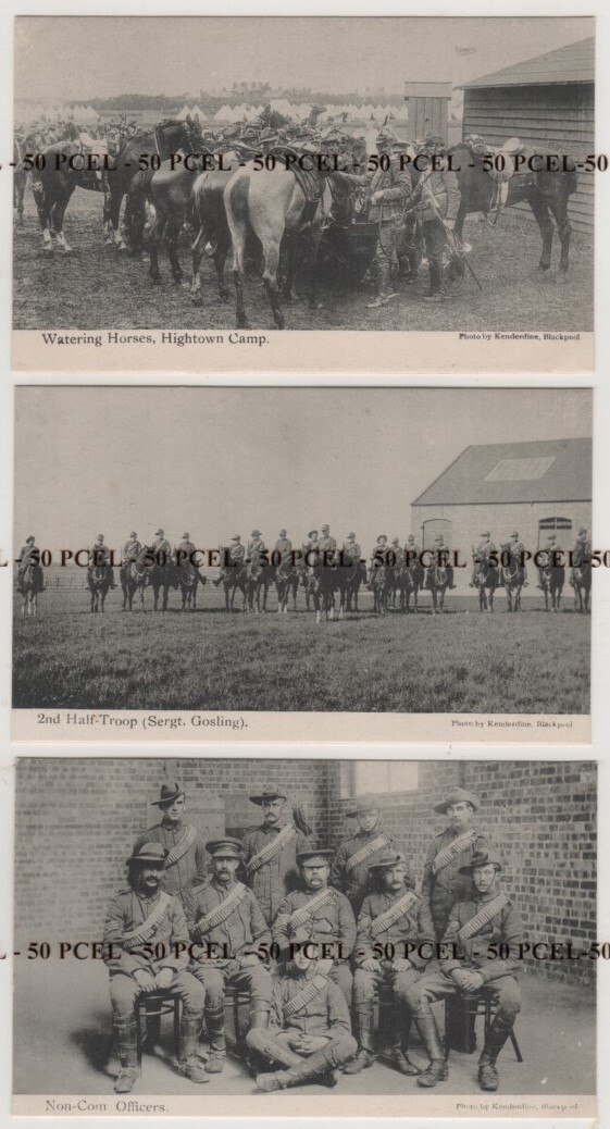 Altcar Postcards Liverpool Hightown Army Training Camp 9 Printed Views ...