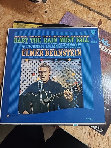 ELMER BERNSTEIN Baby The Rain Must Fall 1964 Vinyl LP Ava Records AS-53 ...