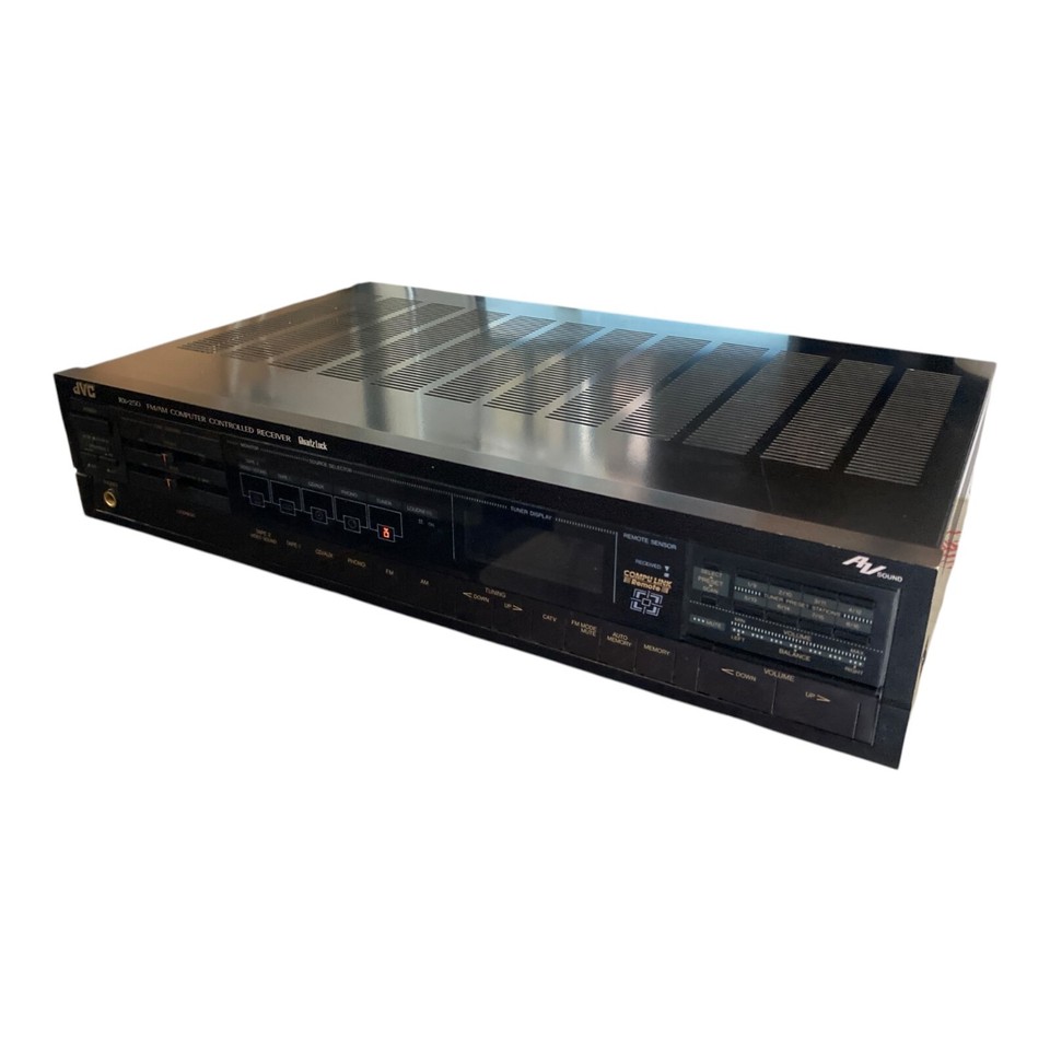 JVC FM/AM Computer Controlled Receiver RX-250 🎶 Vintage Stereo Audio ...