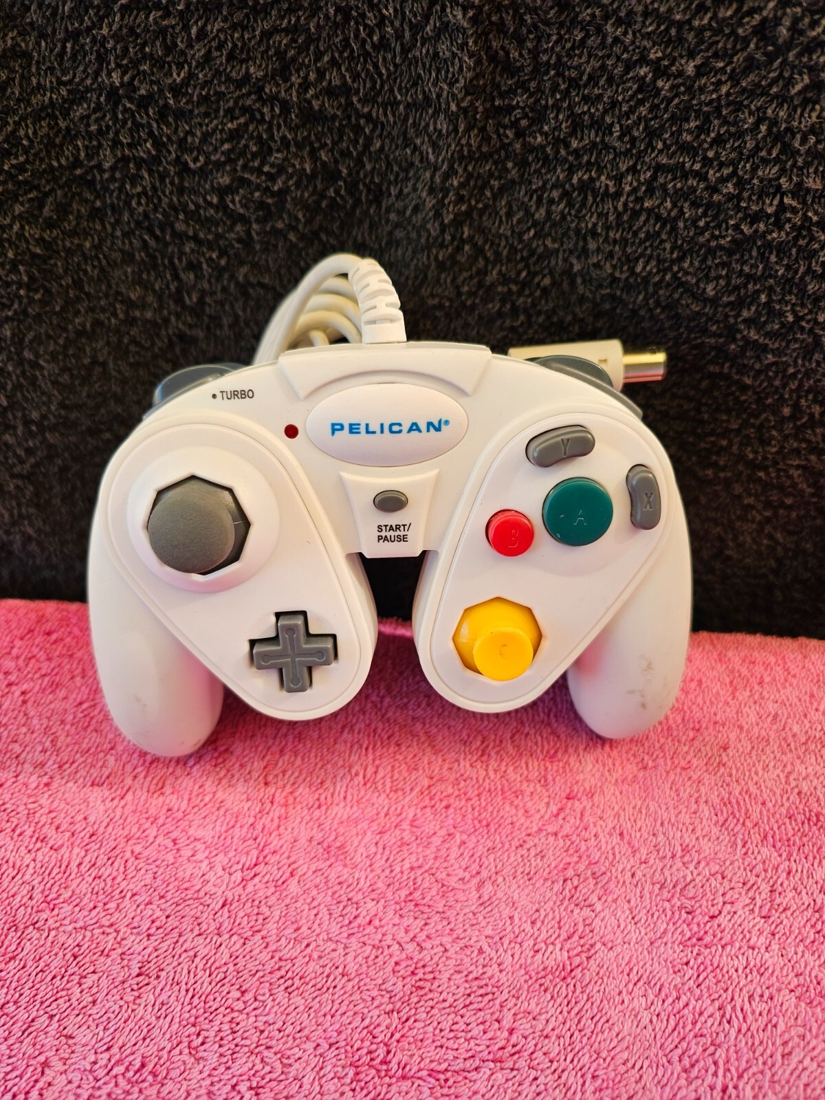 Pelican G3 Wired Turbo Controller For Nintendo GameCube - White | eBay