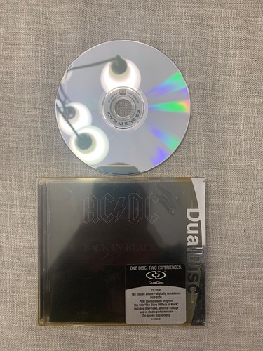 AC/DC Back in Black CD DUAL DISC 2003 EPIC CD/DVD | eBay