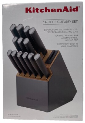 KitchenAid 14-piece Cutlery Set Japanese Steel New #9017 | eBay