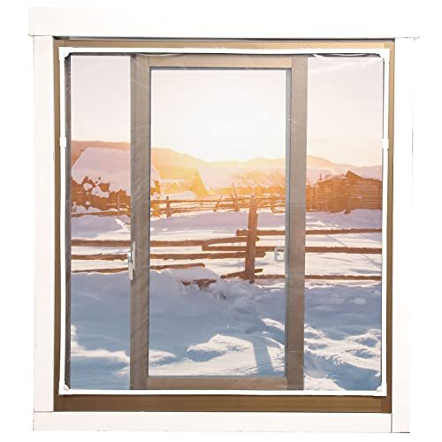 Magnetic Window Insulation Kit - Heavy Duty Window Insulation Film with ...