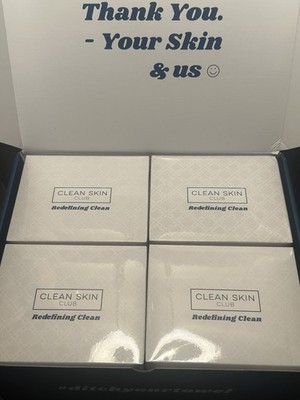 Clean Skin Club Clean Towels XL™, 50 Ct, 4 Pack/ New Sealed | eBay