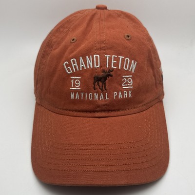 Grand Teton National Park Hat Cap Embroidered Moose Adustable GR15 | eBay