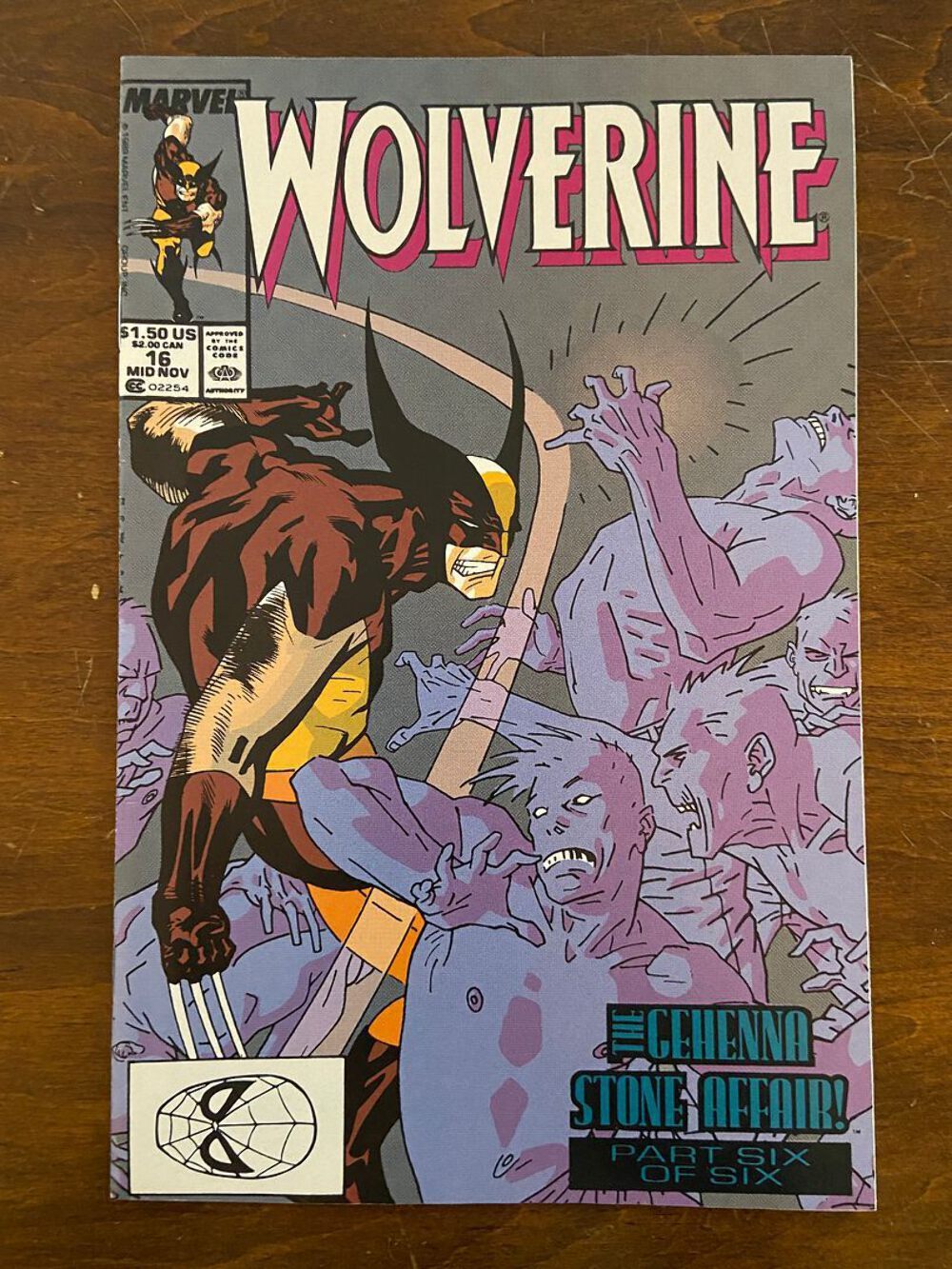 WOLVERINE #16 (Marvel, 1988) F-VF David/Buscema | eBay