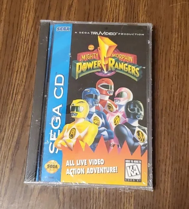 Mighty Morphin Power Rangers (Sega CD, 1995) for sale online | eBay
