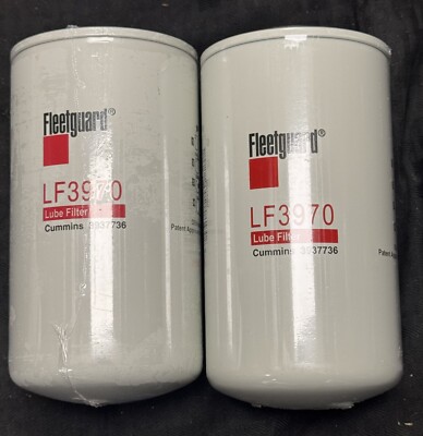 Fleetguard Oil Filter LF3970 Cummins ISB Engine (Pack of 2) | eBay