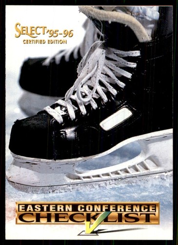 1995-96 Select Certified Eastern Conference Checklist Checklist #2 | eBay