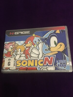 Sonic N Nokia N-Gage Brand New Sealed PAL | eBay