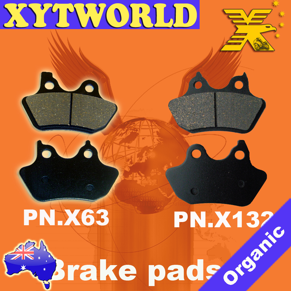 For Harley Davidson FLSTC Heritage Softail Classic Brake Pads FRONT ...