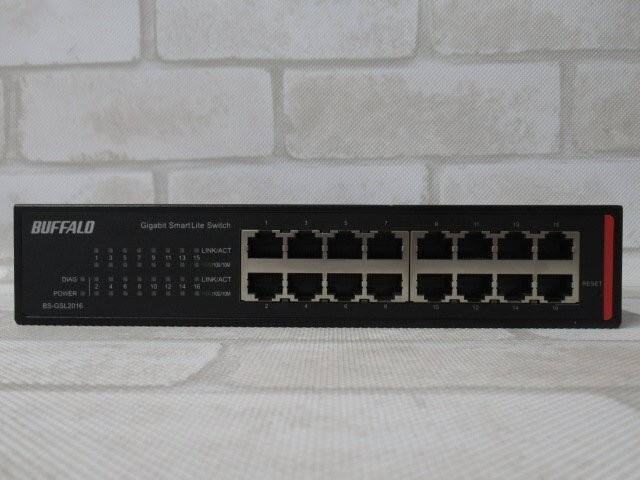 BUFFALO BS-GSL2016 Corporate Gigabit Layer 2 Smart Lite Switch 16 Ports ...