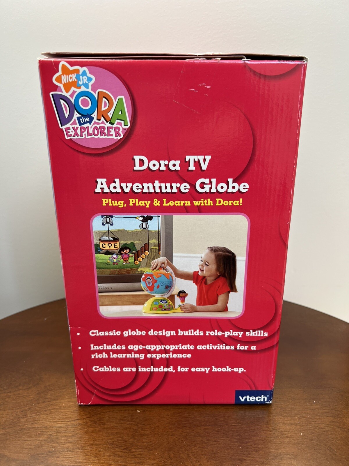 VTech Dora The Explorer TV Adventure Globe Plug N Play Game NEW In Box ...