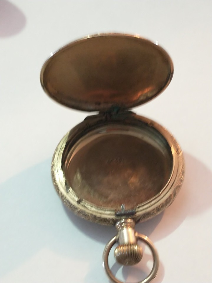 Large 18 Size Gold Filled Pocket Watch Case Only Parts Or Repair | eBay
